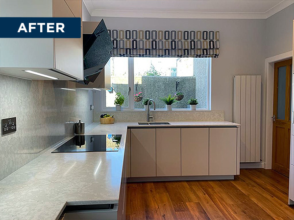 Nobilia Handleless Kitchen In Satin Grey In Fittie, Aberdeen by Bon ...