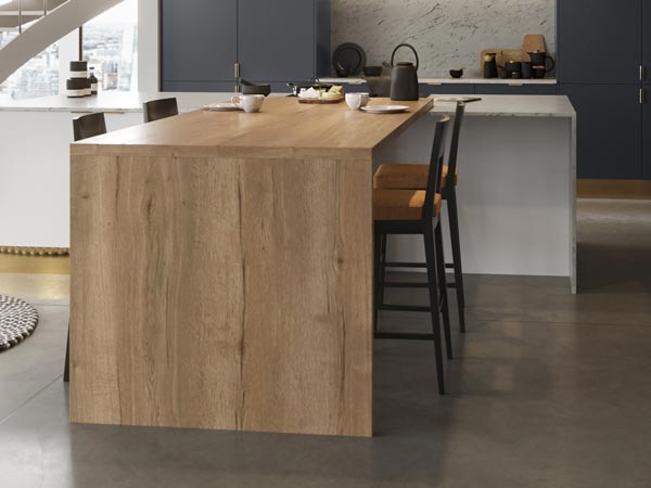 Ligna Kitchen | Wood Effect Modern Kitchen from Bon Accord Kitchens