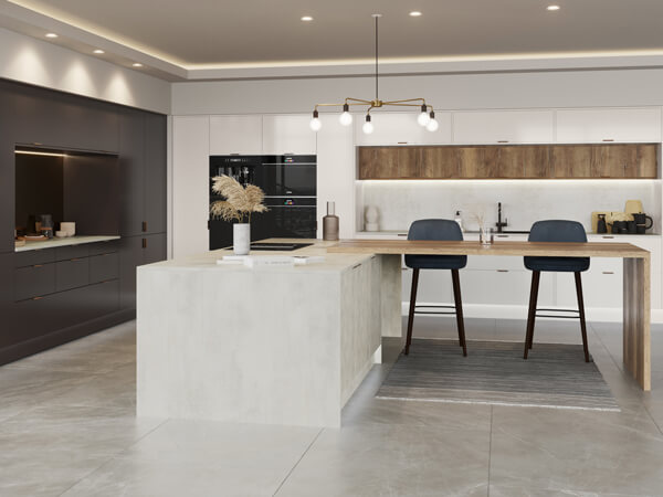 Lumina Kitchen | High Gloss Modern Kitchen from Bon Accord Kitchens
